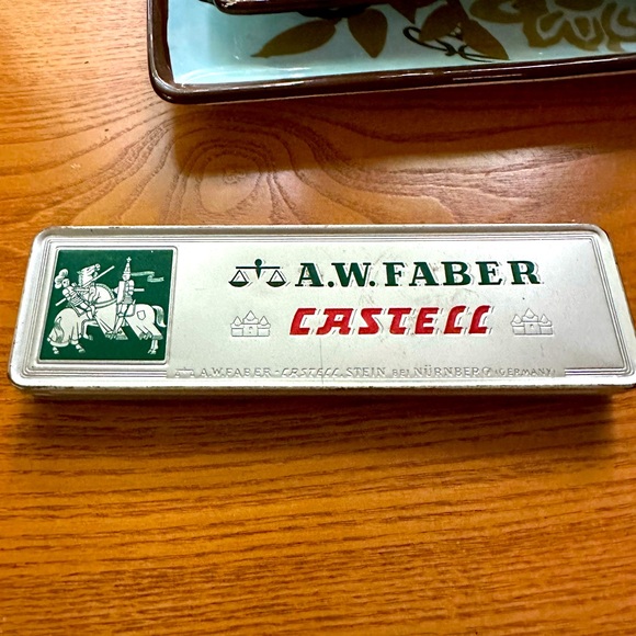 a w faber | Storage & Organization | Vintage Aw Faber Castell Pencil ...